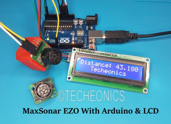 MaxSonar Ultrasonics Sensor With Arduino - Techeonics