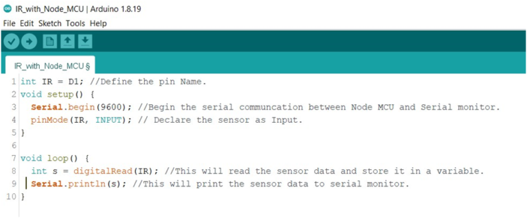 Interface IR sensor with ESP8266 - Techeonics Interface IR sensor with ESP8266 - Techeonics