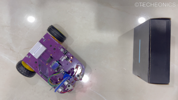 Make A Obstacle Avoiding Robot Using Intelli Bot - Techeonics