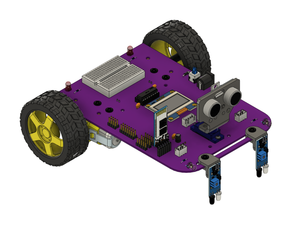 Intelli Bot v1 DIY 5 in 1 Robotics Kit - Techeonics